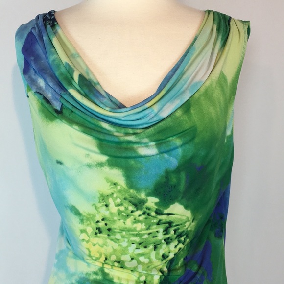 Strazzi | Tops | Strazzi Cowl Neck Sleeveless Top | Poshmark